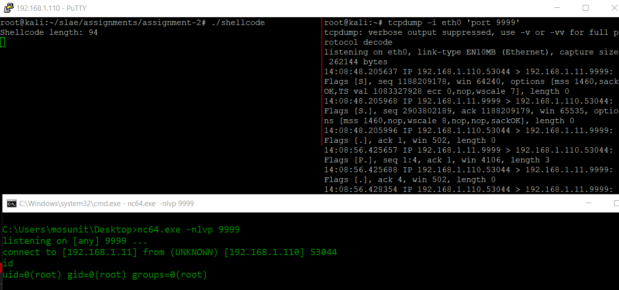 Creating Linux x86 reverse shell in Assembly – mosunit